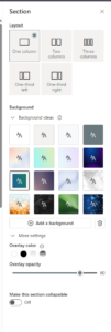 Custom sections backgrounds in SharePoint Online – EdineOlijve.nl